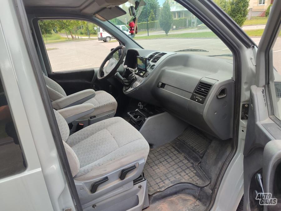 Mercedes-Benz Vito 2000 Ukmergė, ar dzinēja tilpumu 2.10 L un nobraukumu 291 tūkst. km par 1999 €, foto 10 vietnē AUTOMOTO.COM.LV