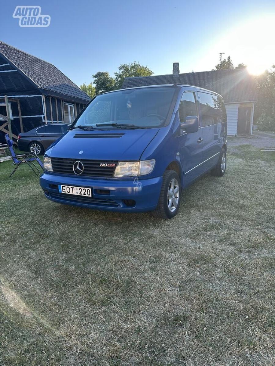 Mercedes-Benz Vito 2002 Viļņa, ar dzinēja tilpumu 2.20 L un nobraukumu 422 tūkst. km par 2900 €, foto 4 vietnē AUTOMOTO.COM.LV