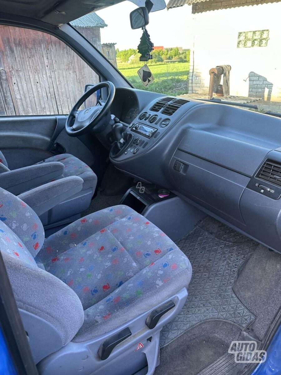 Mercedes-Benz Vito 2002 Viļņa, ar dzinēja tilpumu 2.20 L un nobraukumu 422 tūkst. km par 2900 €, foto 14 vietnē AUTOMOTO.COM.LV
