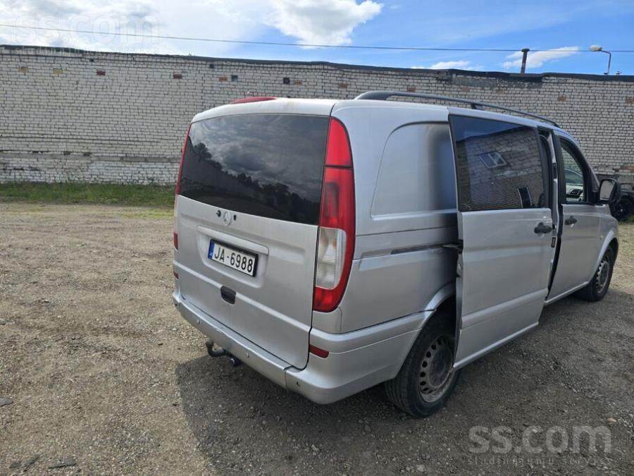 Mercedes-Benz Vito 2004 Rīga, ar dzinēja tilpumu 2.00 L un nobraukumu 375 tūkst. km par 2500 €, foto 6 vietnē AUTOMOTO.COM.LV