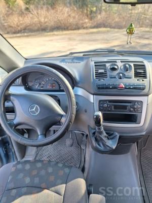 Mercedes-Benz Vito 2005 Krāslava, ar dzinēja tilpumu 2.20 L un nobraukumu 474 tūkst. km par 3800 €, foto 7 vietnē AUTOMOTO.COM.LV