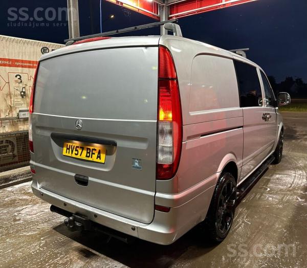 Mercedes-Benz Vito 2007 in Daugavpils, with an engine capacity of 2.10 L and mileage of 263 thousand km for 1500 €, photo 6 on AUTOMOTO.COM.LV