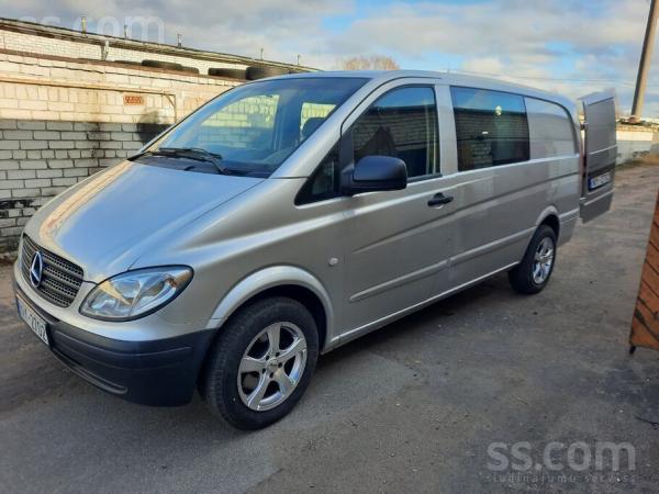 Mercedes-Benz Vito 2010 Rīga, ar dzinēja tilpumu 2.20 L un nobraukumu 310 tūkst. km par 5800 €, foto 2 vietnē AUTOMOTO.COM.LV