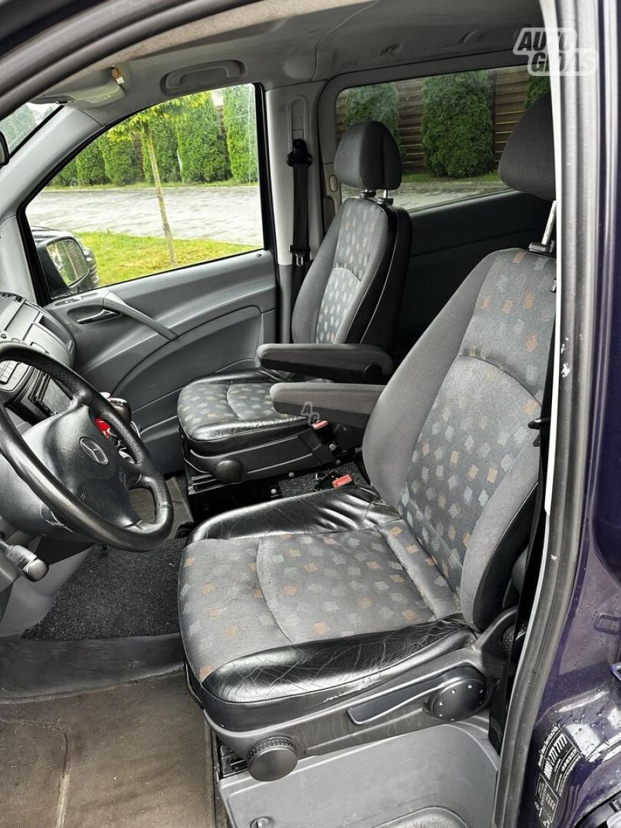 Mercedes-Benz Vito 2010 Jonava, ar dzinēja tilpumu 2.20 L un nobraukumu 40 tūkst. km par 5000 €, foto 18 vietnē AUTOMOTO.COM.LV