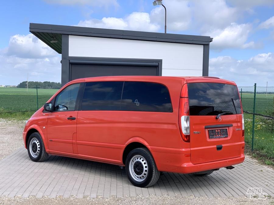 Mercedes-Benz Vito 2010 Kauņa, ar dzinēja tilpumu 2.20 L un nobraukumu 312 tūkst. km par 7999 €, foto 5 vietnē AUTOMOTO.COM.LV