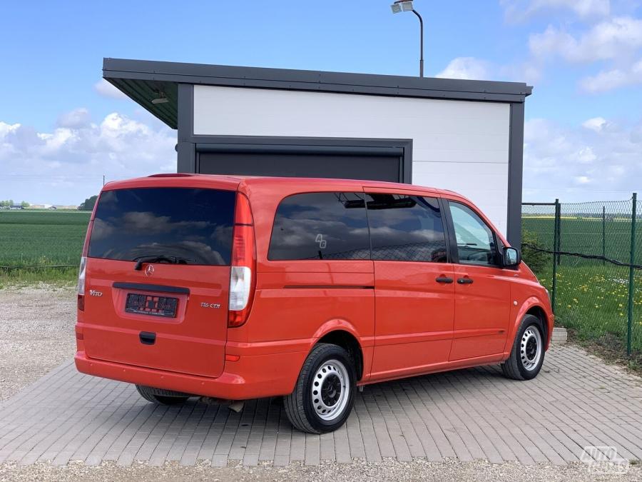 Mercedes-Benz Vito 2010 Kauņa, ar dzinēja tilpumu 2.20 L un nobraukumu 312 tūkst. km par 7999 €, foto 6 vietnē AUTOMOTO.COM.LV