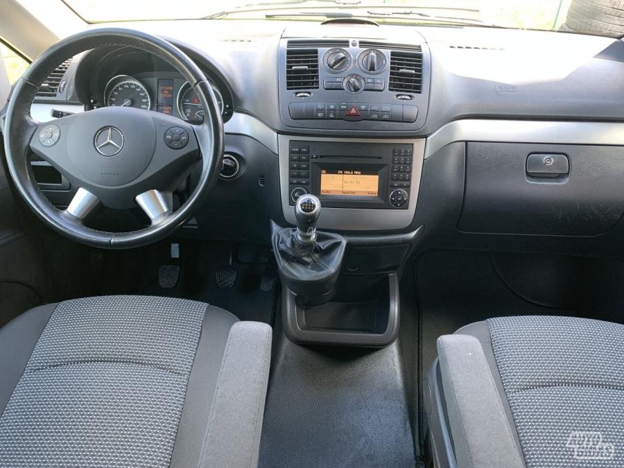 Mercedes-Benz Vito 2010 Kauņa, ar dzinēja tilpumu 2.20 L un nobraukumu 312 tūkst. km par 7999 €, foto 12 vietnē AUTOMOTO.COM.LV