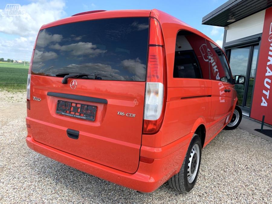 Mercedes-Benz Vito 2010 Kauņa, ar dzinēja tilpumu 2.20 L un nobraukumu 312 tūkst. km par 7999 €, foto 33 vietnē AUTOMOTO.COM.LV