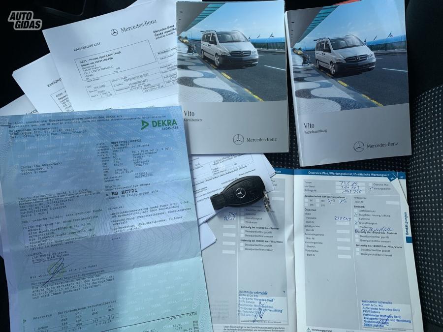 Mercedes-Benz Vito 2010 Kauņa, ar dzinēja tilpumu 2.20 L un nobraukumu 312 tūkst. km par 7999 €, foto 36 vietnē AUTOMOTO.COM.LV