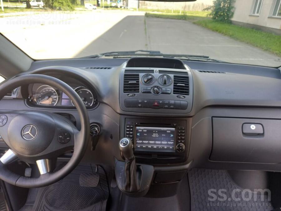 Mercedes-Benz Vito 2011 in Riga, with an engine capacity of 2.20 L and mileage of 0 thousand km for 10000 €, photo 16 on AUTOMOTO.COM.LV