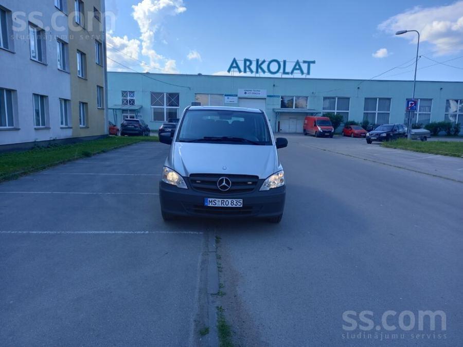Mercedes-Benz Vito 2011 Rīga, ar dzinēja tilpumu 2.20 L un nobraukumu 0 tūkst. km par 10000 €, foto 7 vietnē AUTOMOTO.COM.LV