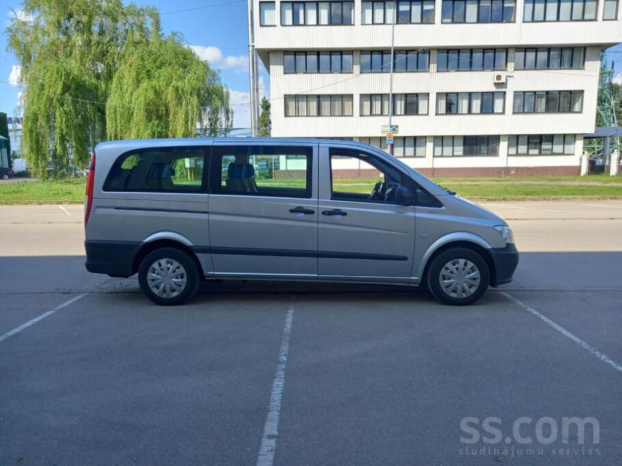 Mercedes-Benz Vito 2011 Rīga, ar dzinēja tilpumu 2.20 L un nobraukumu 0 tūkst. km par 10000 €, foto 8 vietnē AUTOMOTO.COM.LV