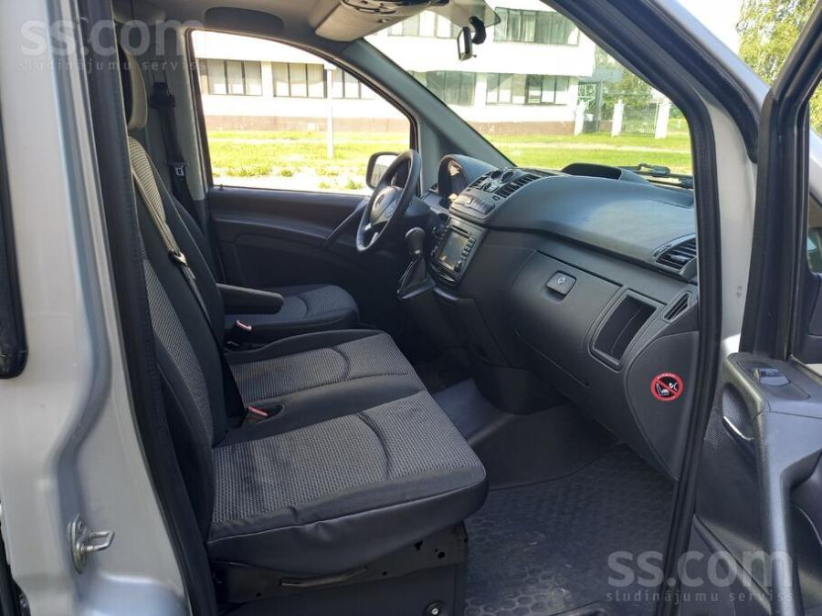 Mercedes-Benz Vito 2011 Rīga, ar dzinēja tilpumu 2.20 L un nobraukumu 0 tūkst. km par 10000 €, foto 12 vietnē AUTOMOTO.COM.LV