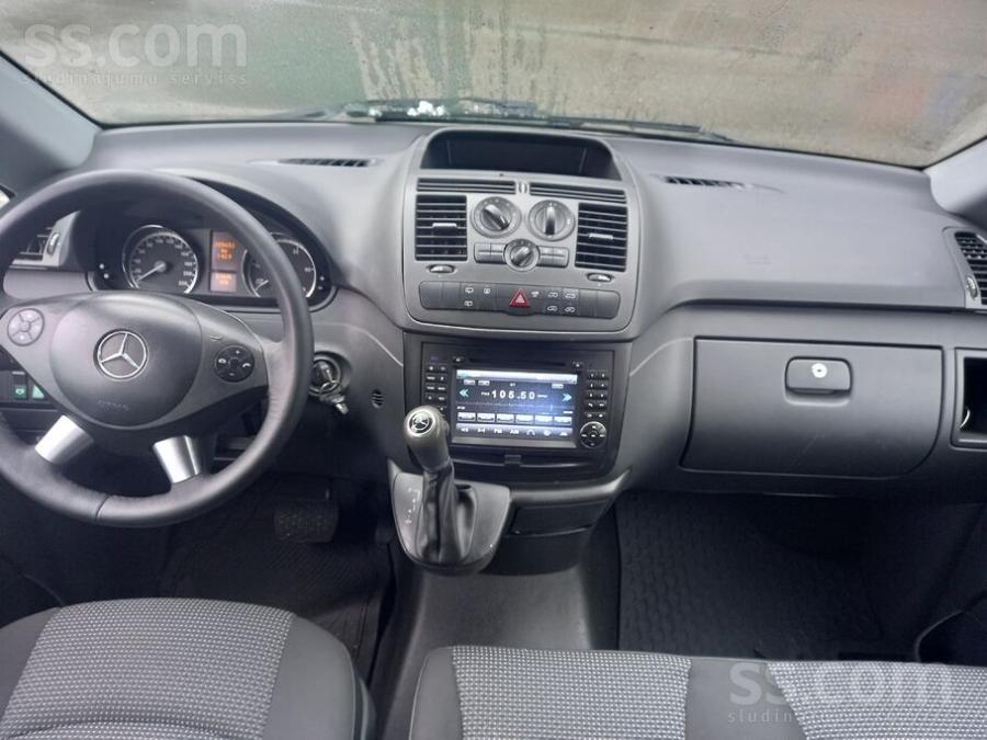 Mercedes-Benz Vito 2011 in Riga, with an engine capacity of 2.20 L and mileage of 0 thousand km for 10000 €, photo 19 on AUTOMOTO.COM.LV