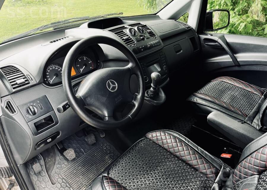 Mercedes-Benz Vito 2012 in Bauska, with an engine capacity of 2.20 L and mileage of 333 thousand km for 4250 €, photo 3 on AUTOMOTO.COM.LV
