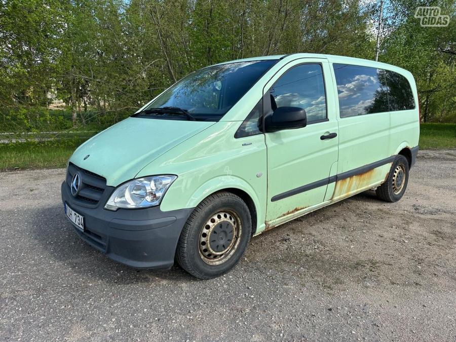 Mercedes-Benz Vito 2012 in Vilnius, with an engine capacity of 2.00 L and mileage of 480 thousand km for 3700 €, photo 1 on AUTOMOTO.COM.LV