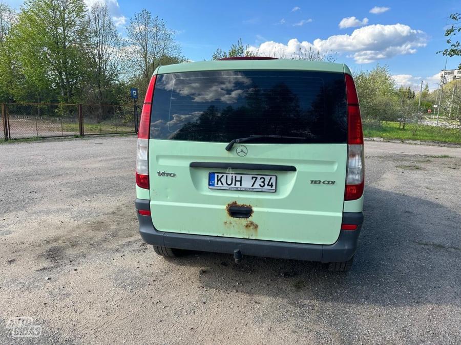 Mercedes-Benz Vito 2012 in Vilnius, with an engine capacity of 2.00 L and mileage of 480 thousand km for 3700 €, photo 4 on AUTOMOTO.COM.LV