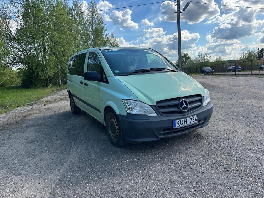 Mercedes-Benz Vito 2012 in Vilnius, with an engine capacity of 2.00 L and mileage of 480 thousand km for 3700 €, photo 6 on AUTOMOTO.COM.LV
