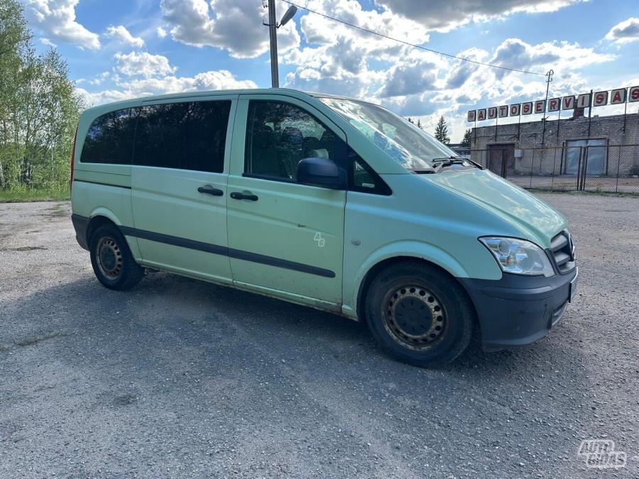 Mercedes-Benz Vito 2012 in Vilnius, with an engine capacity of 2.00 L and mileage of 480 thousand km for 3700 €, photo 7 on AUTOMOTO.COM.LV