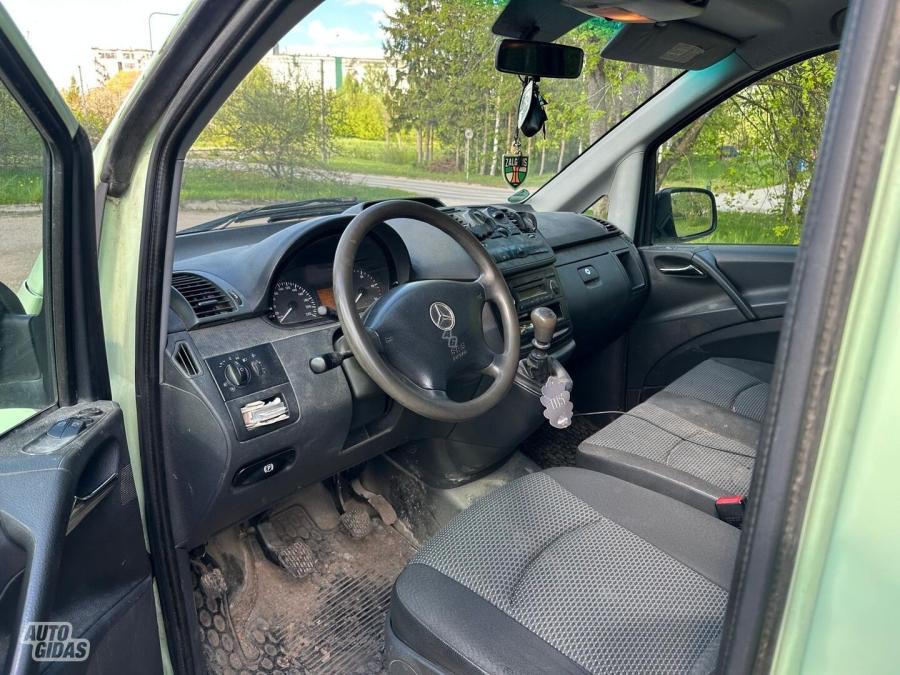 Mercedes-Benz Vito 2012 in Vilnius, with an engine capacity of 2.00 L and mileage of 480 thousand km for 3700 €, photo 8 on AUTOMOTO.COM.LV