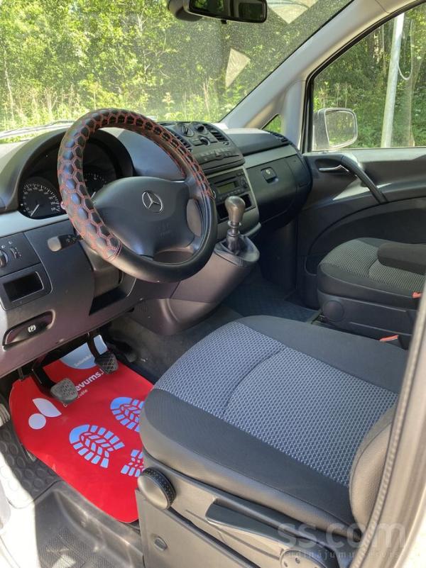 Mercedes-Benz Vito 2013 Rīga, ar dzinēja tilpumu 2.20 L un nobraukumu 0 tūkst. km par 8999 €, foto 7 vietnē AUTOMOTO.COM.LV