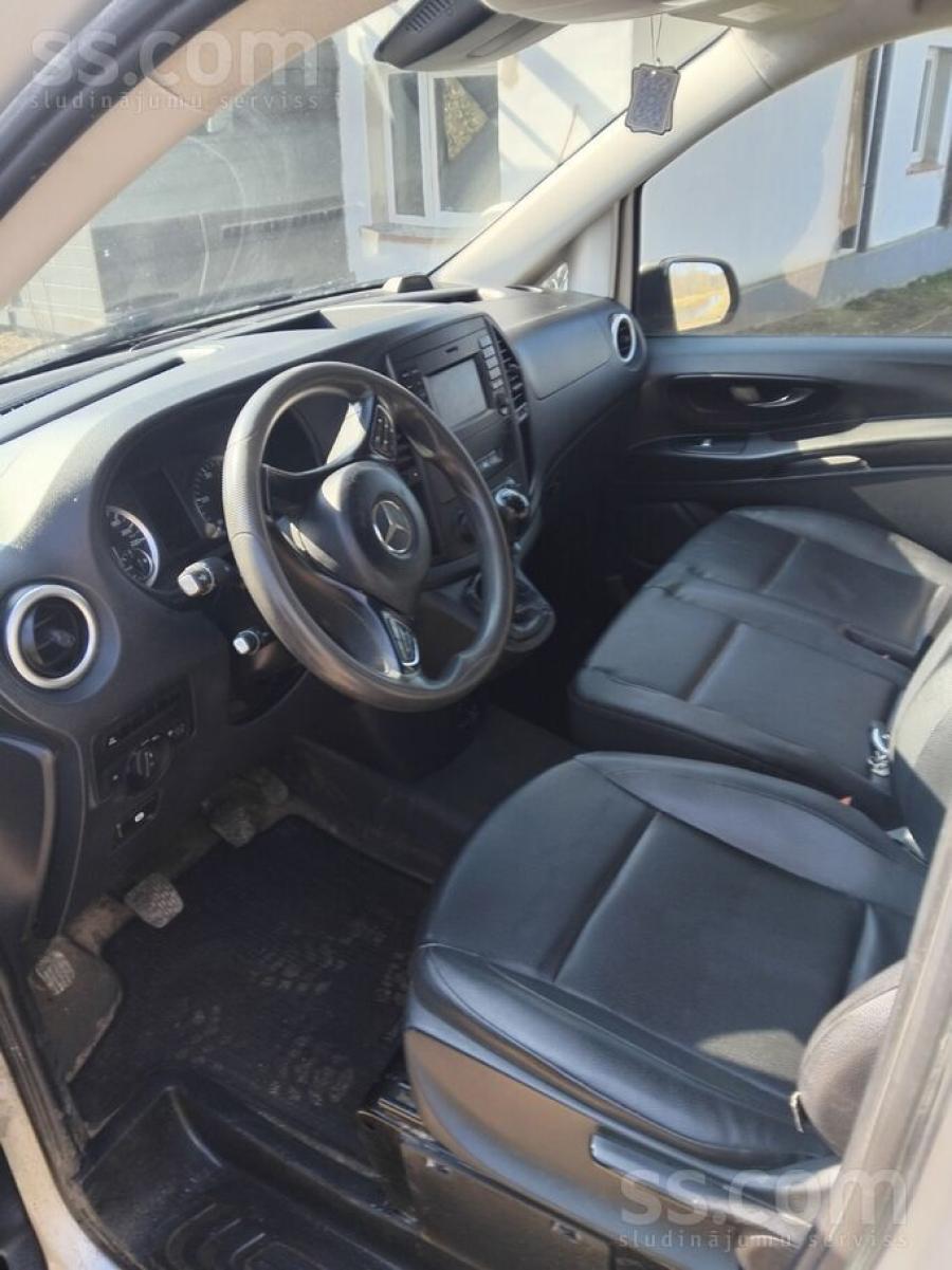 Mercedes-Benz Vito 2016 in Cesis, with an engine capacity of 1.60 L and mileage of 354 thousand km for 8300 €, photo 5 on AUTOMOTO.COM.LV