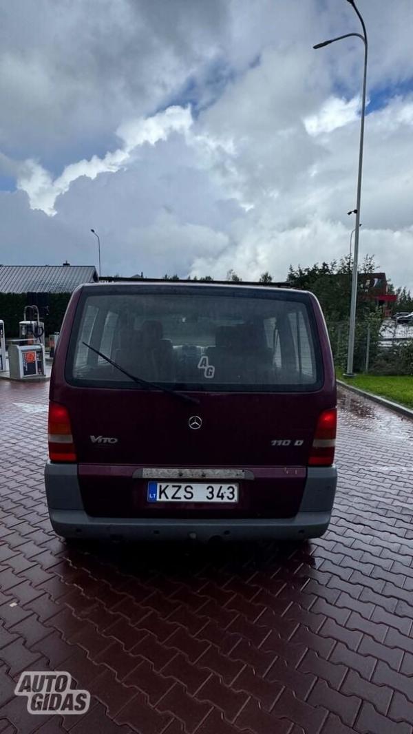 Mercedes-Benz Vito 1999 in Vilnius, with an engine capacity of 2.30 L and mileage of 337 thousand km for 1650 €, photo 6 on AUTOMOTO.COM.LV