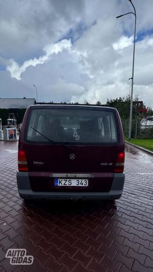 Mercedes-Benz Vito 1999 in Vilnius, with an engine capacity of 2.30 L and mileage of 337 thousand km for 1650 €, photo 6 on AUTOMOTO.COM.LV