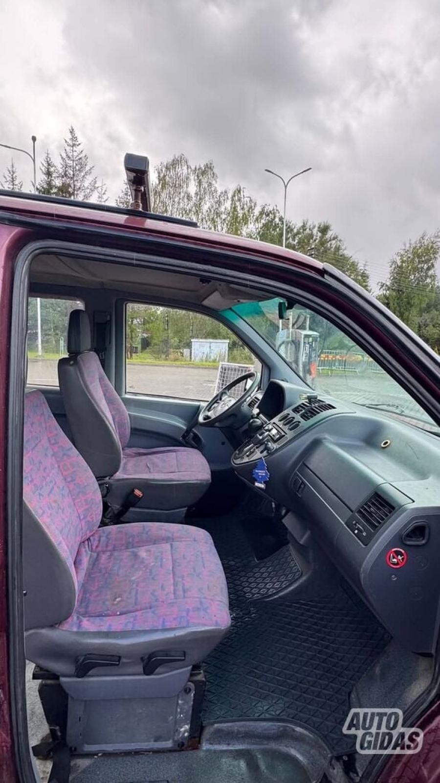 Mercedes-Benz Vito 1999 in Vilnius, with an engine capacity of 2.30 L and mileage of 337 thousand km for 1650 €, photo 9 on AUTOMOTO.COM.LV