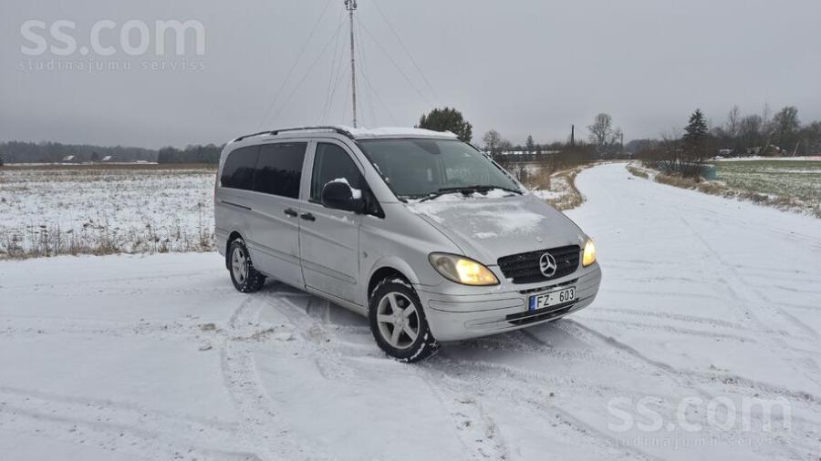 Mercedes-Benz Vito 2006 Ogre, ar dzinēja tilpumu 2.20 L un nobraukumu 261 tūkst. km par 4800 €, foto 3 vietnē AUTOMOTO.COM.LV