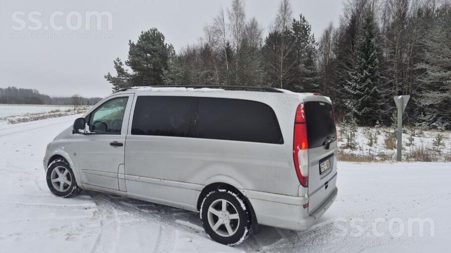 Mercedes-Benz Vito 2006 Ogre, ar dzinēja tilpumu 2.20 L un nobraukumu 261 tūkst. km par 4800 €, foto 6 vietnē AUTOMOTO.COM.LV