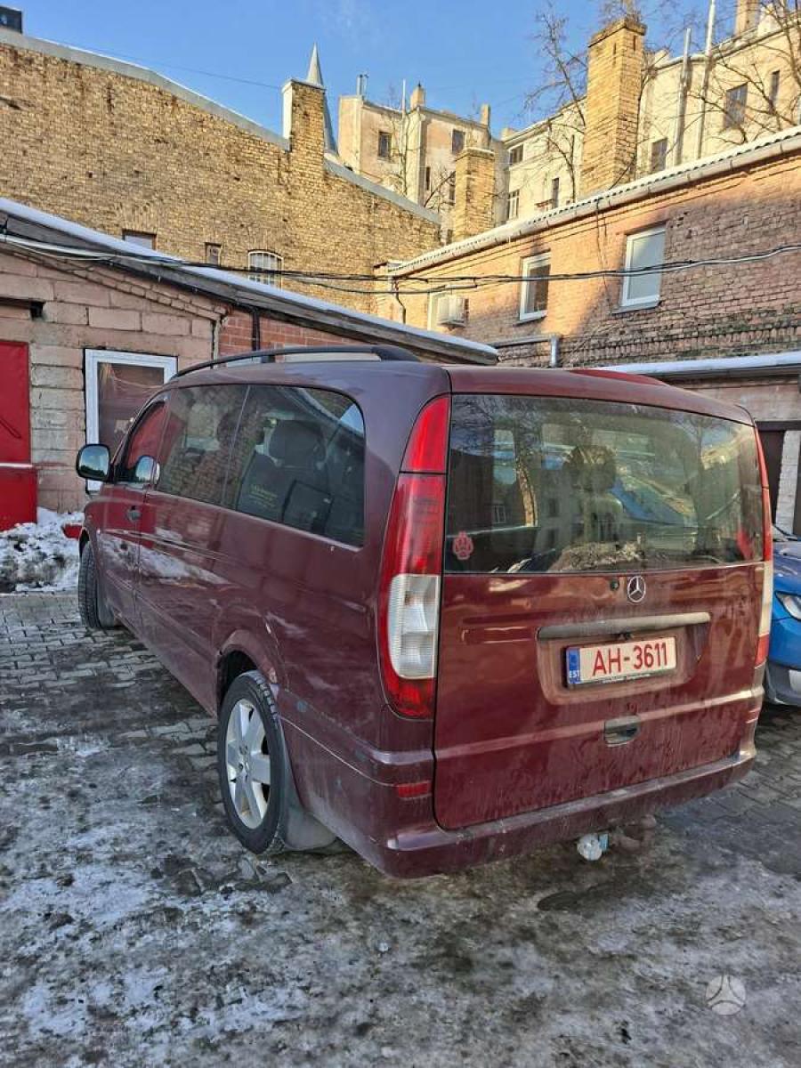Mercedes-Benz Vito 2006 in Riga, with an engine capacity of 2.20 L and mileage of 540 thousand km for 1600 €, photo 7 on AUTOMOTO.COM.LV