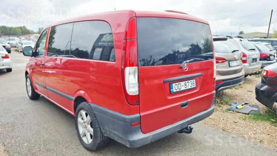 Mercedes-Benz Vito 2006 in Riga, with an engine capacity of 2.20 L and mileage of 517 thousand km for 4300 €, photo 5 on AUTOMOTO.COM.LV