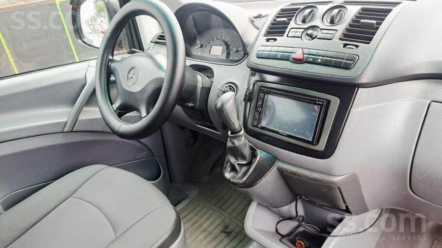 Mercedes-Benz Vito 2006 in Riga, with an engine capacity of 2.20 L and mileage of 517 thousand km for 4300 €, photo 10 on AUTOMOTO.COM.LV