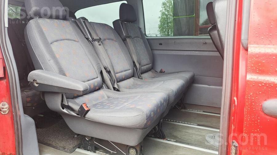Mercedes-Benz Vito 2006 in Riga, with an engine capacity of 2.20 L and mileage of 517 thousand km for 4300 €, photo 12 on AUTOMOTO.COM.LV