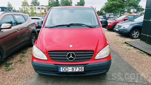 Mercedes-Benz Vito 2006 Rīga, ar dzinēja tilpumu 2.20 L un nobraukumu 517 tūkst. km par 4300 €, foto 6 vietnē AUTOMOTO.COM.LV