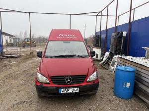 Sarkans Mercedes-Benz Vito 2004 Gargždai, ar dzinēja tilpumu 2.20 L un nobraukumu 211 tūkst. km par 1600 €, foto 2 vietnē AUTOMOTO.COM.LV