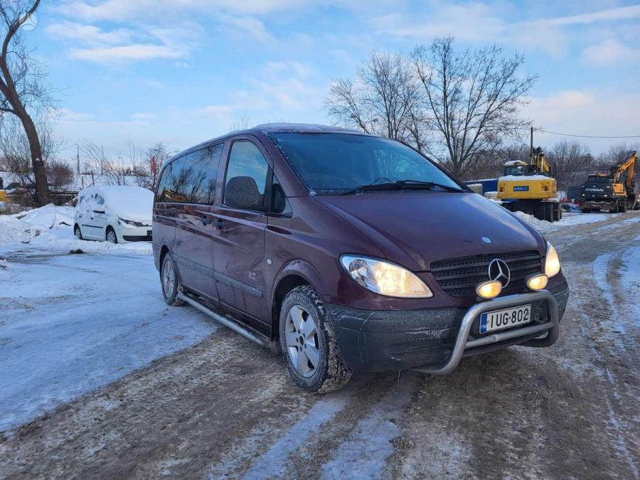 Red Mercedes-Benz Vito 2004 in Vilnius, with an engine capacity of 2.10 L and mileage of 550 thousand km for 2850 €, photo 2 on AUTOMOTO.COM.LV