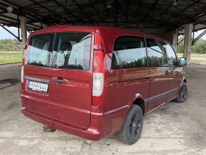 Sarkans Mercedes-Benz Vito 2007 Utena, ar dzinēja tilpumu 2.20 L un nobraukumu 213 tūkst. km par 3999 €, foto 4 vietnē AUTOMOTO.COM.LV