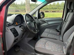 Sarkans Mercedes-Benz Vito 2007 Utena, ar dzinēja tilpumu 2.20 L un nobraukumu 213 tūkst. km par 3999 €, foto 14 vietnē AUTOMOTO.COM.LV