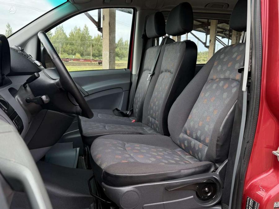 Sarkans Mercedes-Benz Vito 2007 Utena, ar dzinēja tilpumu 2.20 L un nobraukumu 213 tūkst. km par 3999 €, foto 17 vietnē AUTOMOTO.COM.LV