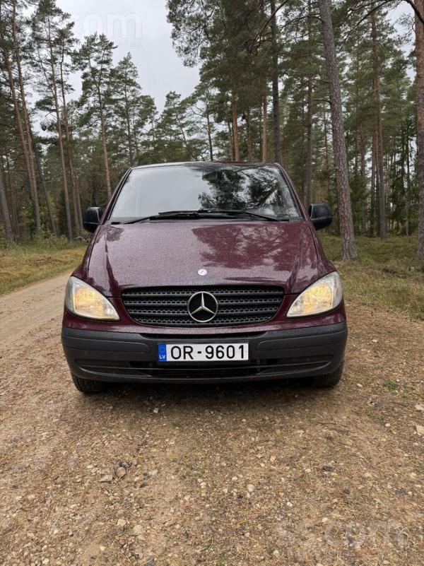 Red Mercedes-Benz Vito 2008 in Tukums, with an engine capacity of 2.20 L and mileage of 420 thousand km for 5890 €, photo 1 on AUTOMOTO.COM.LV