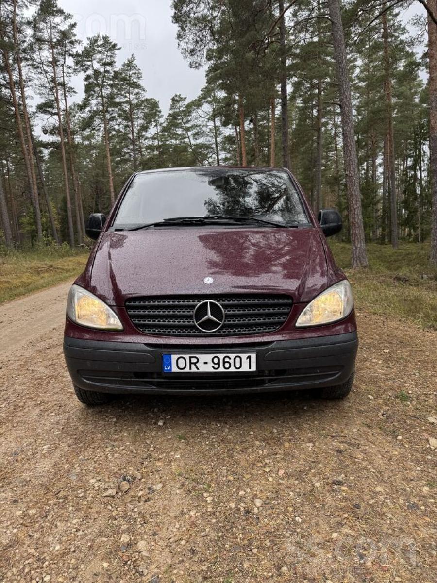 Red Mercedes-Benz Vito 2008 in Tukums, with an engine capacity of 2.20 L and mileage of 420 thousand km for 5890 €, photo 1 on AUTOMOTO.COM.LV