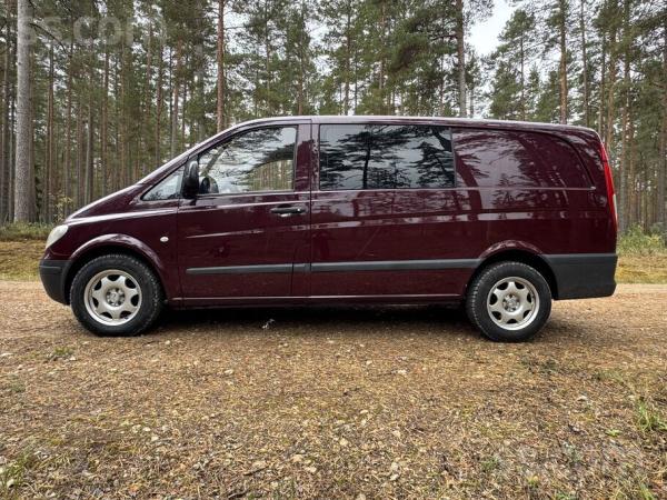 Red Mercedes-Benz Vito 2008 in Tukums, with an engine capacity of 2.20 L and mileage of 420 thousand km for 5890 €, photo 3 on AUTOMOTO.COM.LV