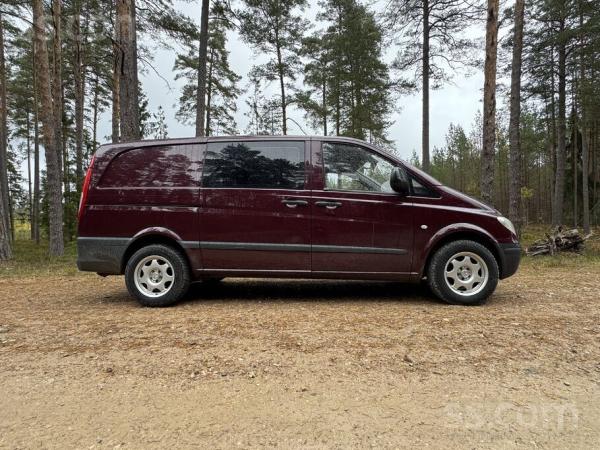 Red Mercedes-Benz Vito 2008 in Tukums, with an engine capacity of 2.20 L and mileage of 420 thousand km for 5890 €, photo 5 on AUTOMOTO.COM.LV