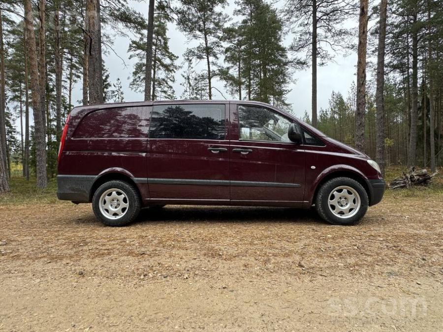 Red Mercedes-Benz Vito 2008 in Tukums, with an engine capacity of 2.20 L and mileage of 420 thousand km for 5890 €, photo 5 on AUTOMOTO.COM.LV