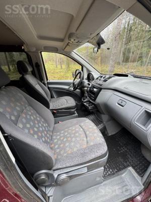 Red Mercedes-Benz Vito 2008 in Tukums, with an engine capacity of 2.20 L and mileage of 420 thousand km for 5890 €, photo 7 on AUTOMOTO.COM.LV