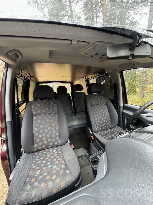 Red Mercedes-Benz Vito 2008 in Tukums, with an engine capacity of 2.20 L and mileage of 420 thousand km for 5890 €, photo 8 on AUTOMOTO.COM.LV