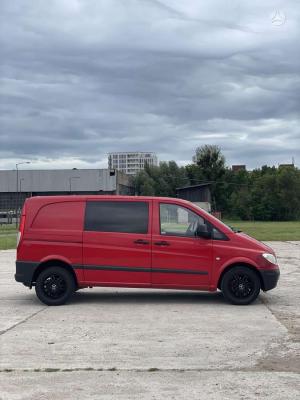 Sarkans Mercedes-Benz Vito 2009 Kauņa, ar dzinēja tilpumu 2.20 L un nobraukumu 125 tūkst. km par 5250 €, foto 5 vietnē AUTOMOTO.COM.LV