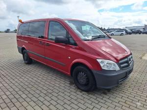 Sarkans Mercedes-Benz Vito 2011 Marijampole, ar dzinēja tilpumu 2.14 L un nobraukumu 286 tūkst. km par 7800 €, foto  vietnē AUTOMOTO.COM.LV